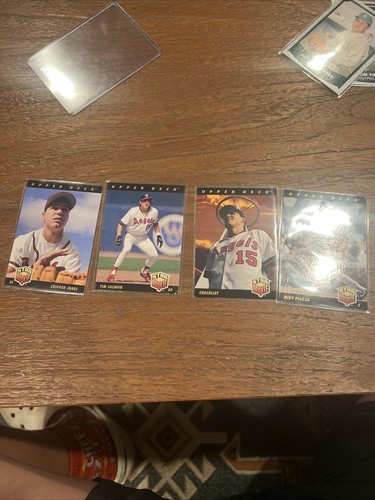 1992 upper deck baseball Rookies Mike Piazza, Chipper Jones, Tim Salmon ...