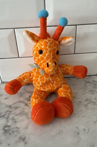 Kellytoy Cuddle Pals Giraffe orange Beanpals Stuffed Animal Plush Toy ...