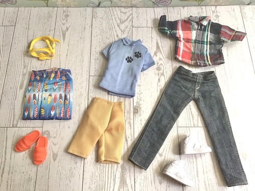 Barbie Ken Boy Doll Clothes Assorted Lot Modern | eBay