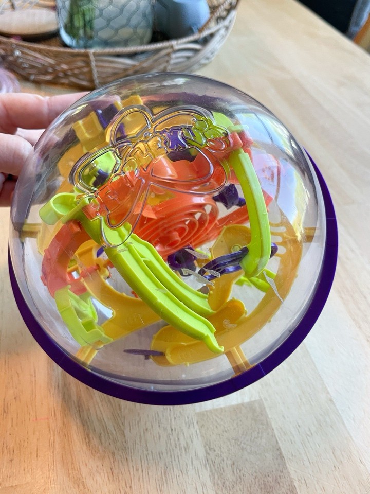Perplexus THE ORIGINAL 3D Puzzle Ball Maze Game Brain Teaser Toy Spin ...