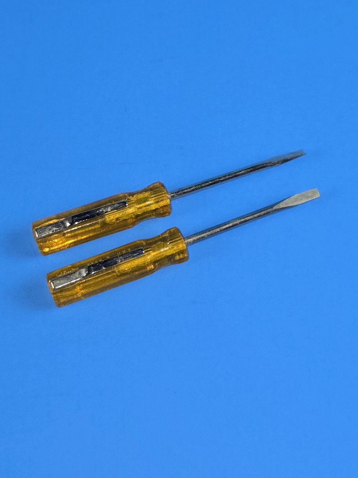 Vintage Vaco 1/8" Screwdriver with Pocket Clip S/B A130-2 LOT OF 2 Nos ...