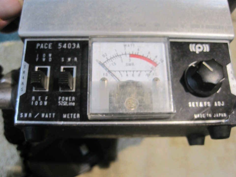 Vintage Lafayette HB 525 CB Radio w Pace 5403A output meter | eBay