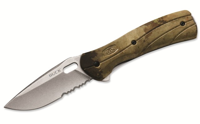 Buck Knife 845 Cmx Vantage Force Pro Camo G-10 Handles BOS S30v Blade ...