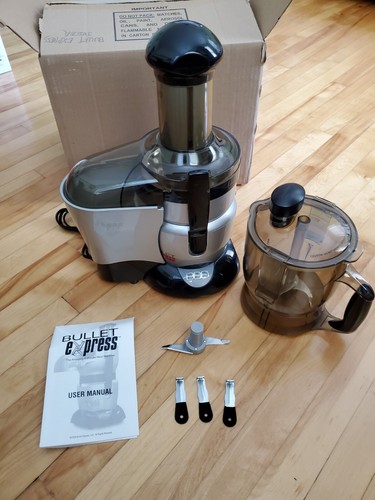 Bullet Express 8 Minute Meal Machine-3 in 1 Trio-Meal Maker-Juicer-Meal ...