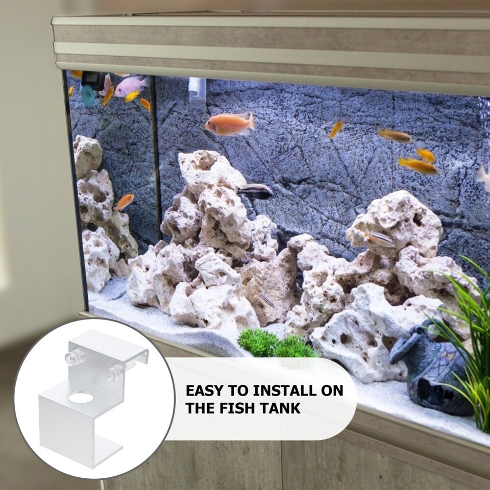 Water Pipe Clip Aquarium Clips Fish Tank Tube Clamp Stainless Steel ...