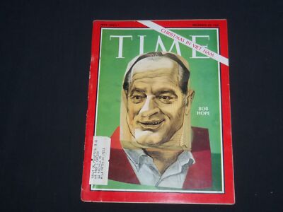 1967 DECEMBER 22 TIME MAGAZINE - BOB HOPE - T 2033 | eBay