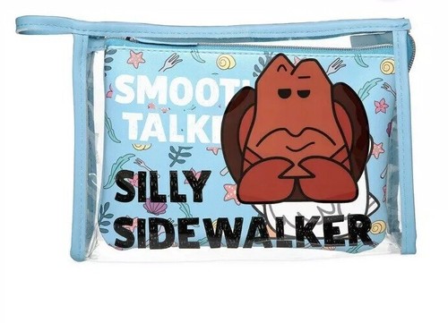 Disney Store The Little Mermaid Sebastian and Scuttle Pouch Makeup Bag ...