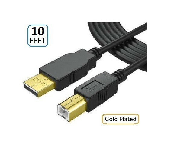 USB DATA CABLE FOR M-Audio Keyboard Controller Axiom 25, Mini 32, Pro ...