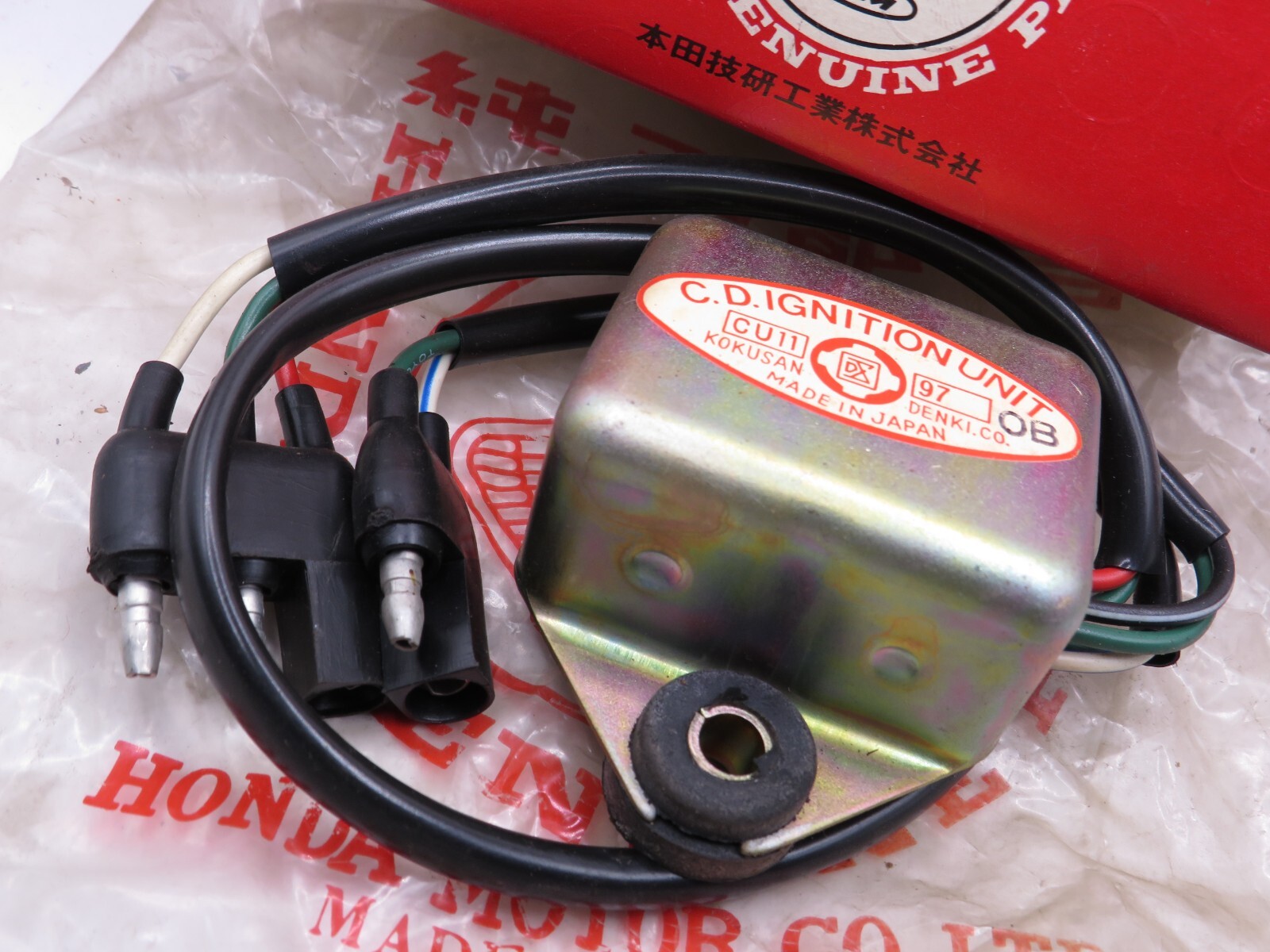 1980 Honda CR250R Elsinore OEM Module Ignition Control CDI NOS 30400 ...