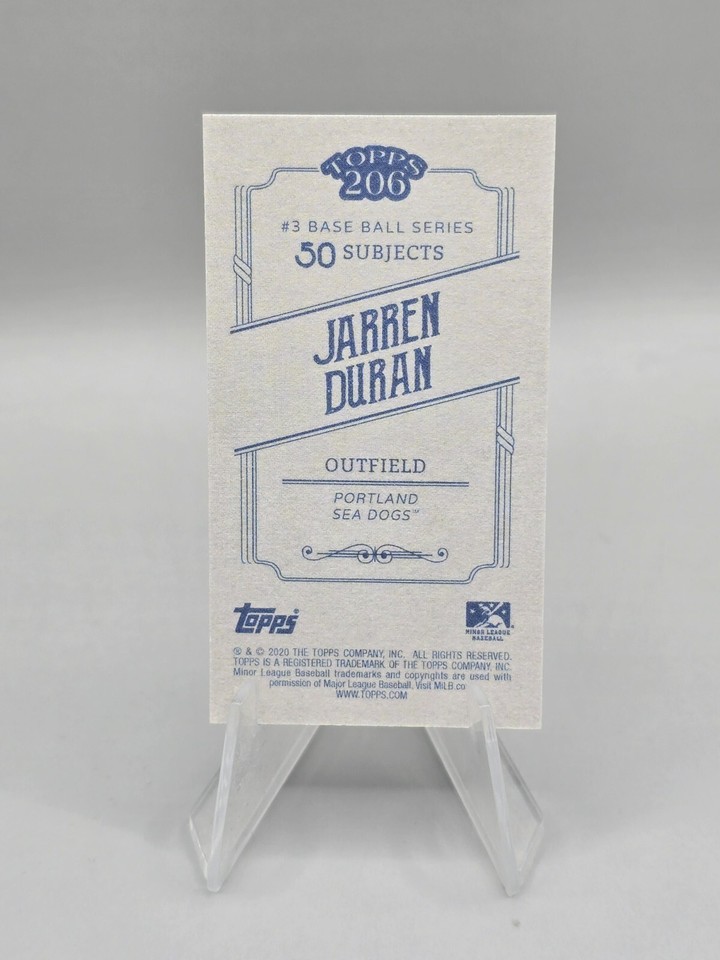2020 Topps 206 T206 Series 3 Name Variation 1/1 JARREN DURAN RC ...