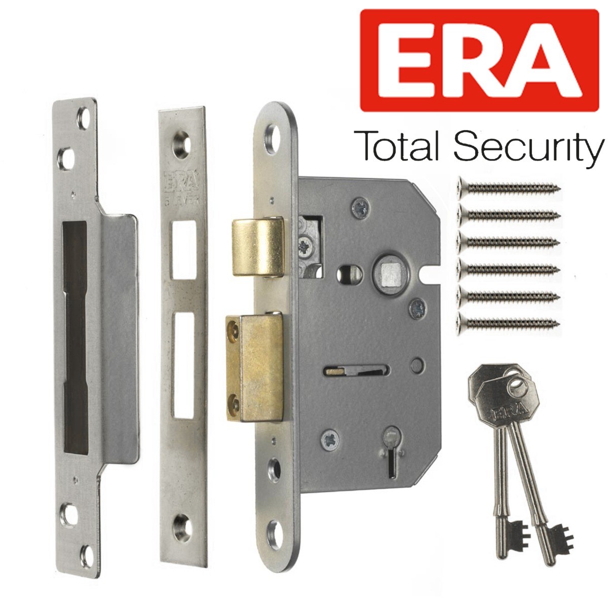 Security Lock Lever Easi T 5 Lever BS Deadlock 76mm Fire Seals