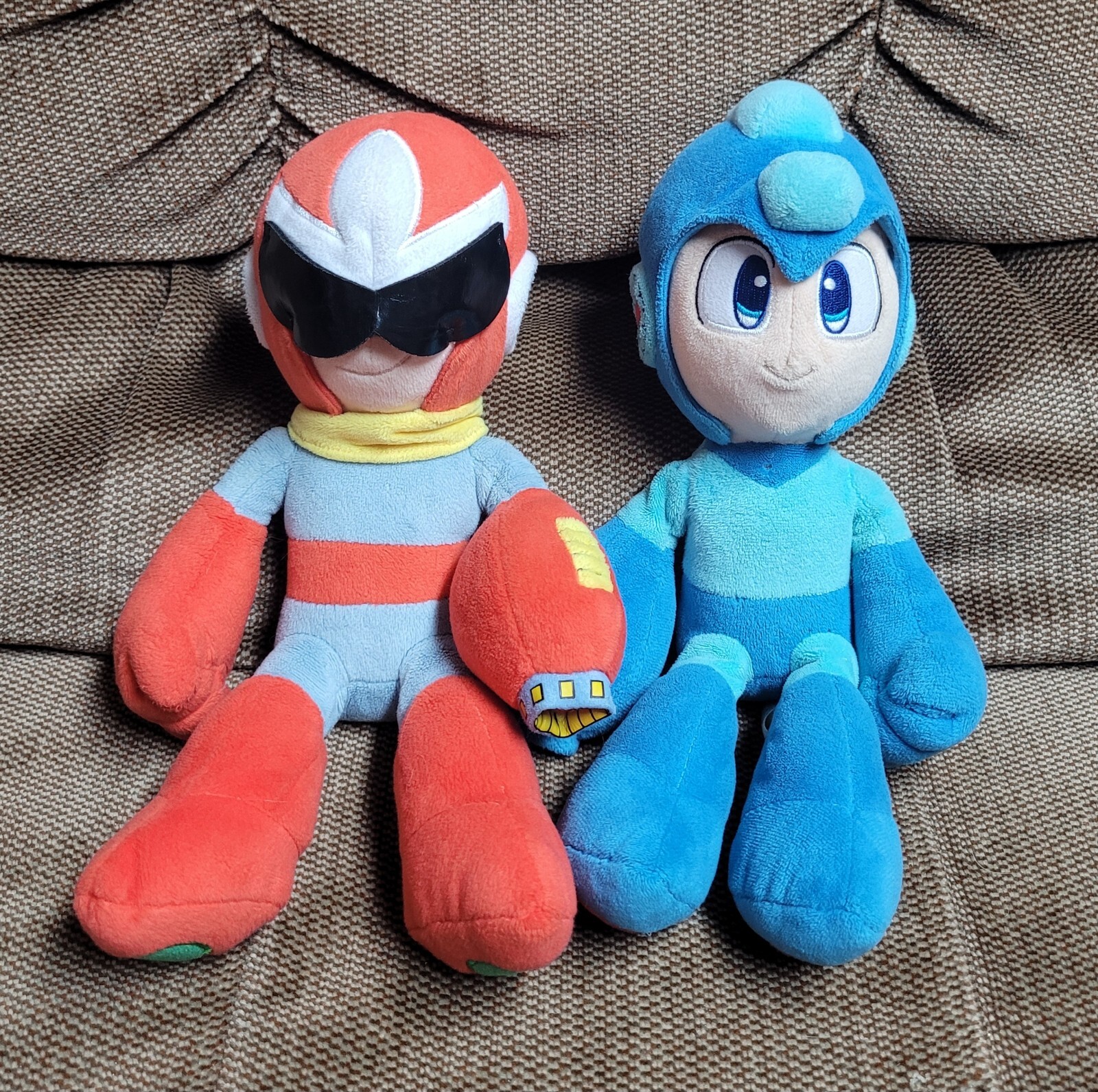 Megaman Capcom Protoman Sanei Plush All Star Collection 10” Used Lot Of ...