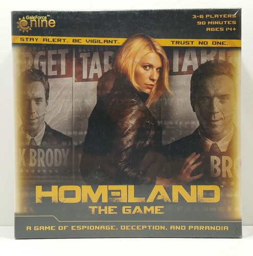Homeland The Game Board Game Family Fun Multiplayer Espionage Gale ...