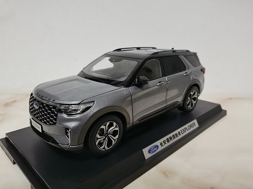 1/18 Scale Ford Explorer 6th Generation SUV 2023 Grey Diecast Car Model ...