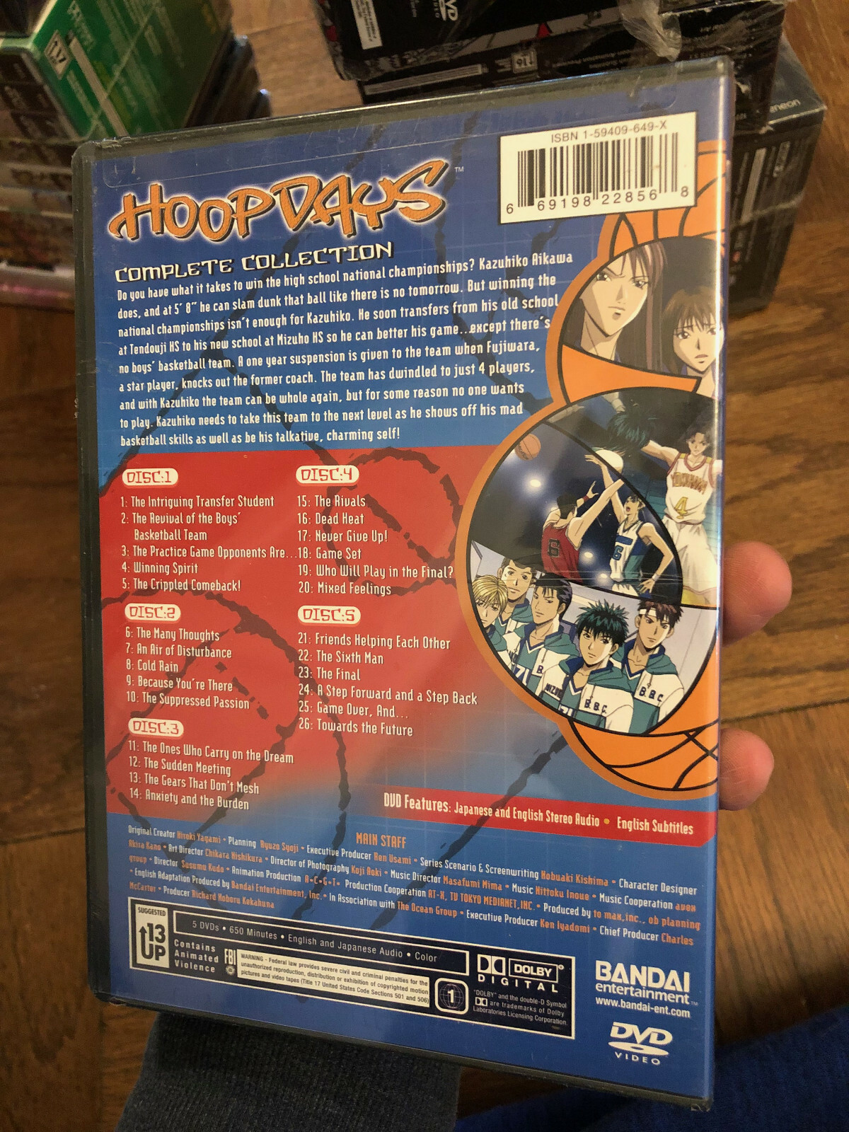Hoop Days - The Complete Collection (DVD, 2006, 5-Disc Set) for sale ...