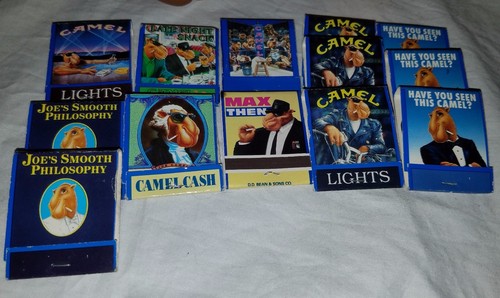 2 Joe Cool Camel "Kool" Buddies Beer Can Holder Coozie & Matches ...