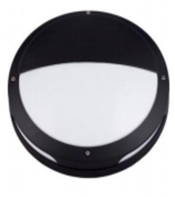 Round LED Bulkhead Light, Nautical Outdoor Wall Fixture, 3CCT, 20W (70W ...