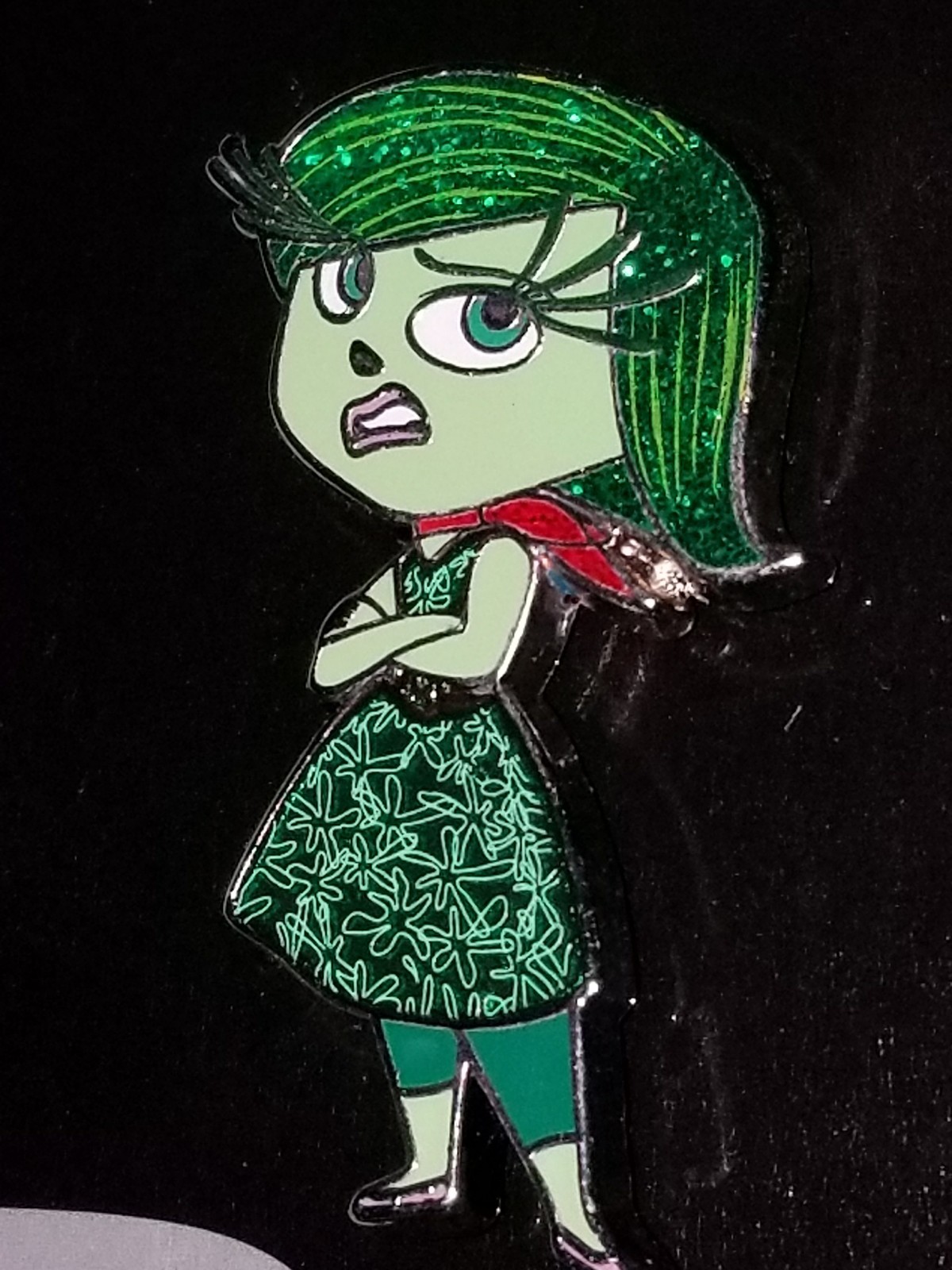 Disney pixar studio store pin inside out disgust | eBay