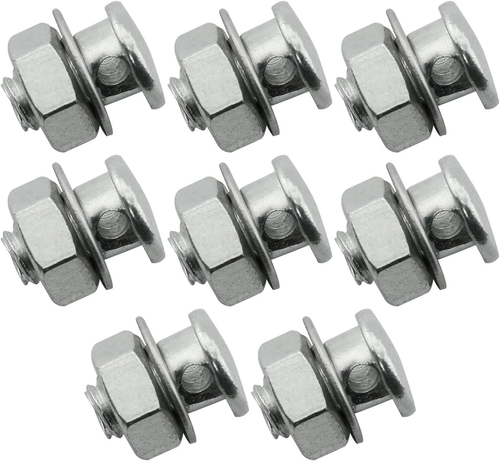 8Pcs Brake Cable Regulator Clamp Lock Screw Bolt Locking Screw with ...