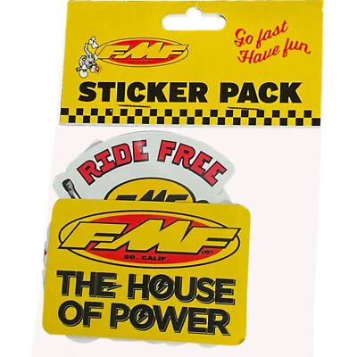 FMF Racing Decal Sticker Pack - Go Fast Have Fun 012518 | eBay