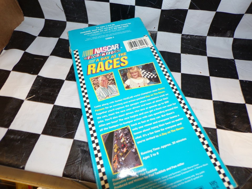 Jeff Gordon #24 NASCAR For Kids VHS Tape With a 1:64 Scale Car | eBay ...