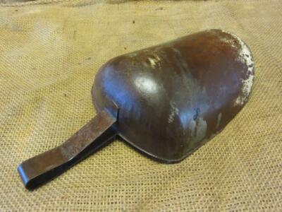 Vintage Staley Feeds Metal Scoop Antique Old Store Grain Shovel Seed ...