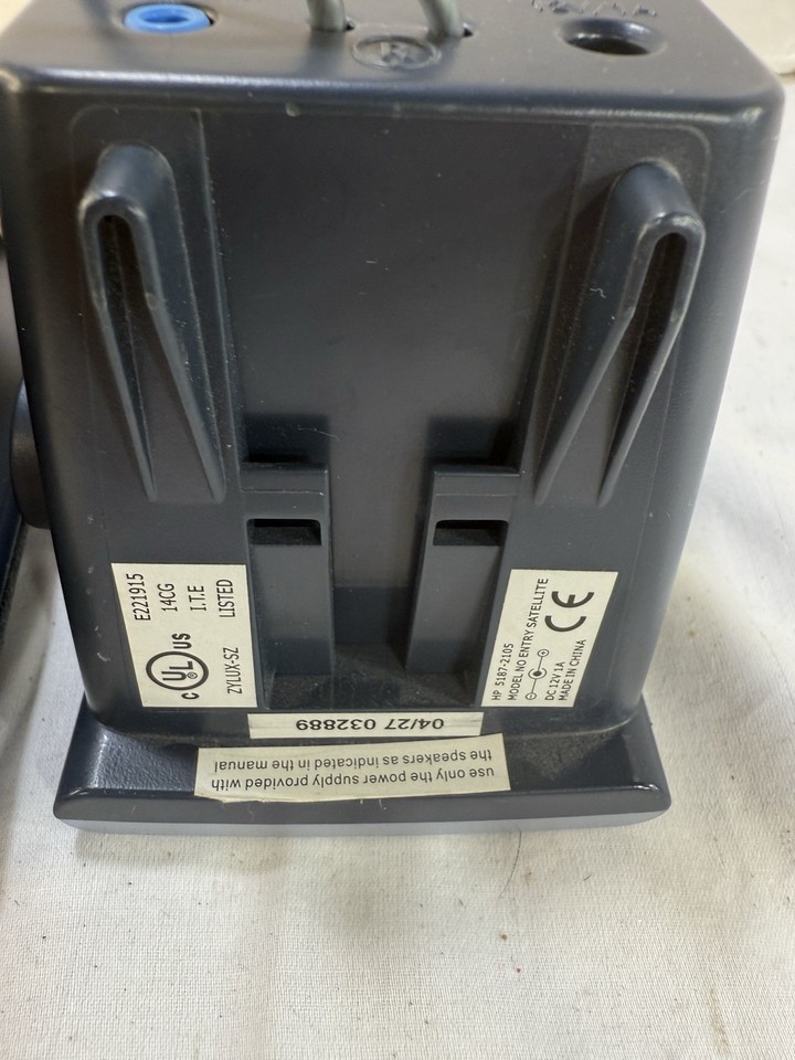 Genuine HP Harman Kardon Computer Laptop Satellite Speakers 5187-2105 ...