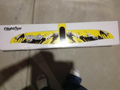 RC Airplane Aircraft Flying Wing FlightLine Velocity 990mm 38.9 ...