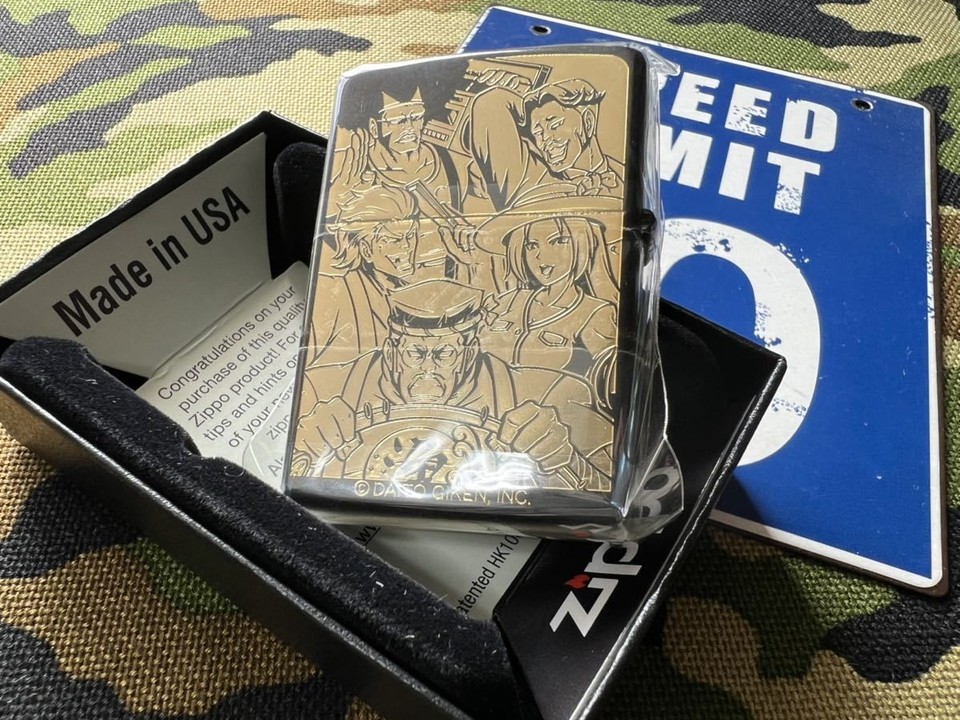 Osu Ninja Bancho Zero Limited Zippo Brooches Steel Aoyama Misao Used | eBay