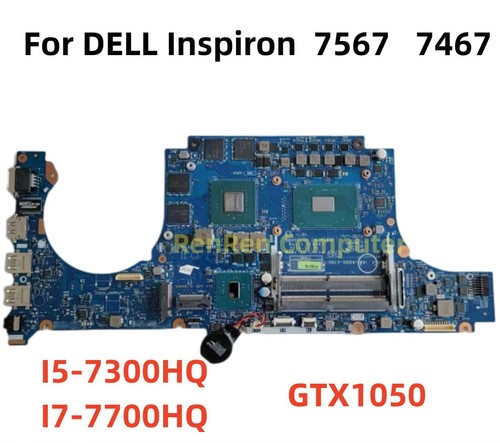 Dell Inspiron 15 7567 7467 P65F i5/i7-7th CPU GTX1050 4GB GPU Laptop ...