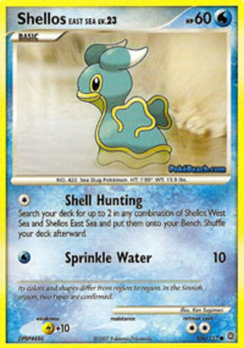 Shellos East Sea - 106/132 - Common x1 - Moderately Played - DP Secret ...