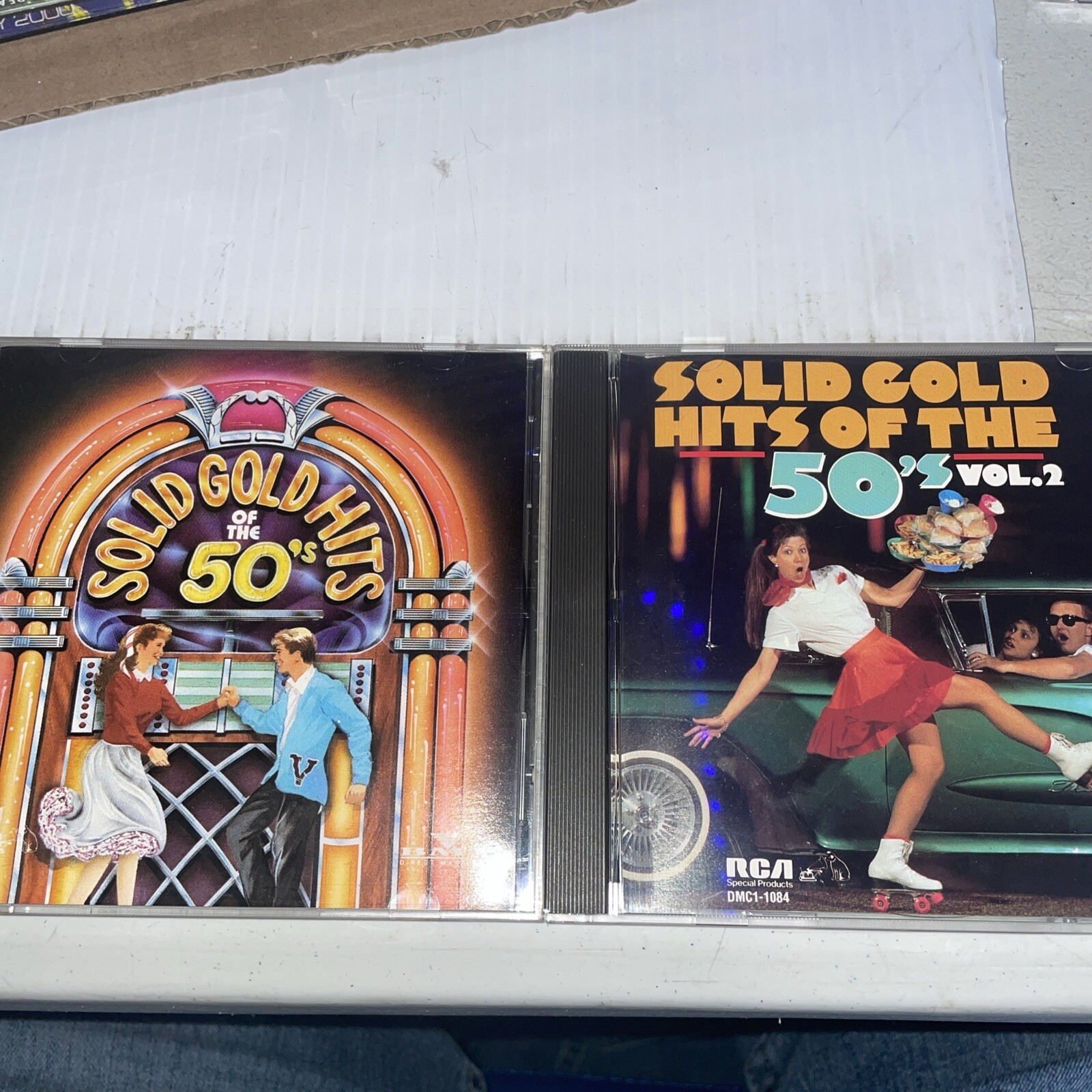 *SOLID GOLD HITS OF THE 50's -- VOL. 1 And 2 CD--FREE Shipping | eBay
