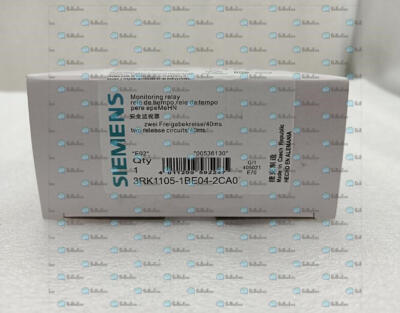 ONE Siemens Safety Monitor Relay 3RK1105-1BE04-2CA0 | eBay