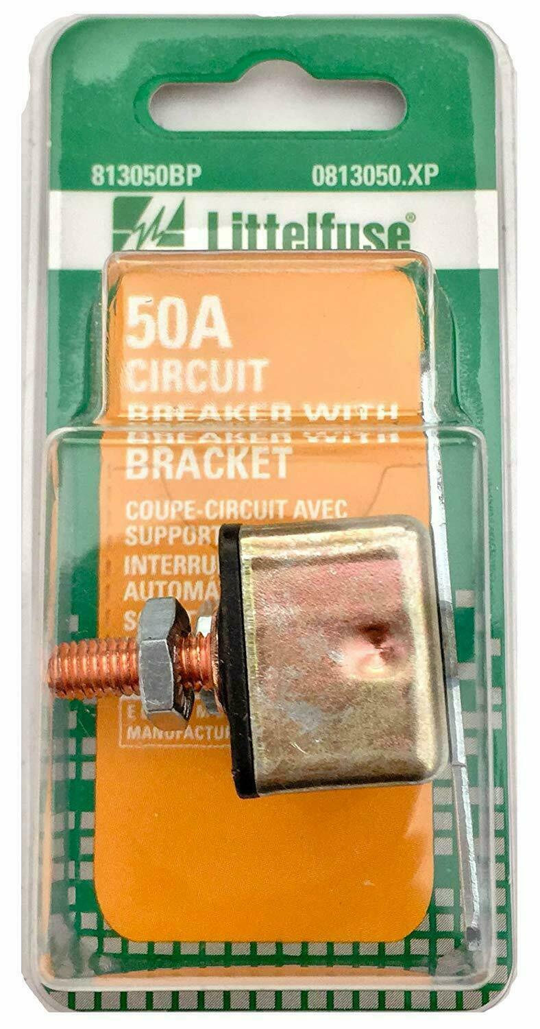 Littlefuse 50A Circuit Breaker with Bracket, Lot of 2 | eBay