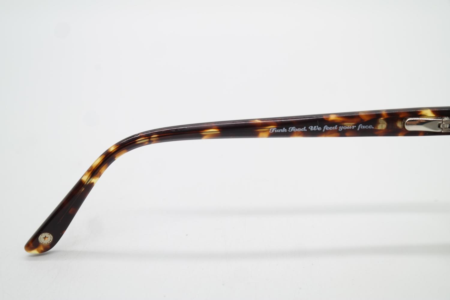 Glasses FUNK Onigiri demi Braun Oval Frames Eyeglasses New | eBay