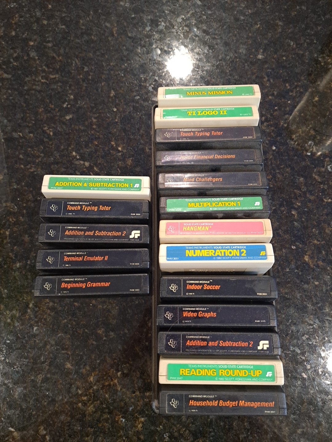 LOT Texas Instruments TI99/A Computer Game Cartridges Vintage UNTESTED ...