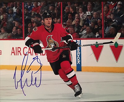Marc Methot Ottawa Senators AUTOGRAPH 8x10 Hand Signed Photo Playoffs ...