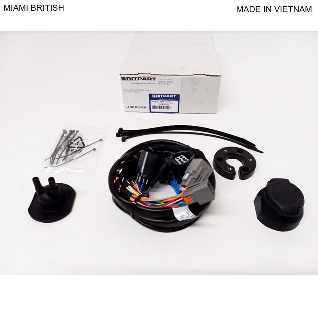 Land Rover Lr4 Discovery 4 Tow Bar Electrics 13 Pin Socket & Harness ...