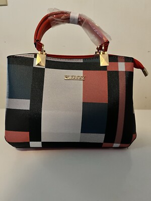 Kuoy Plaid Handbags Shoulder Bag Tote Purse Messenger Satchel Tan | eBay