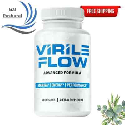 (1 Pack) Virile Flow for Men Capsules – VirileFlow Pills, Virile Flow ...