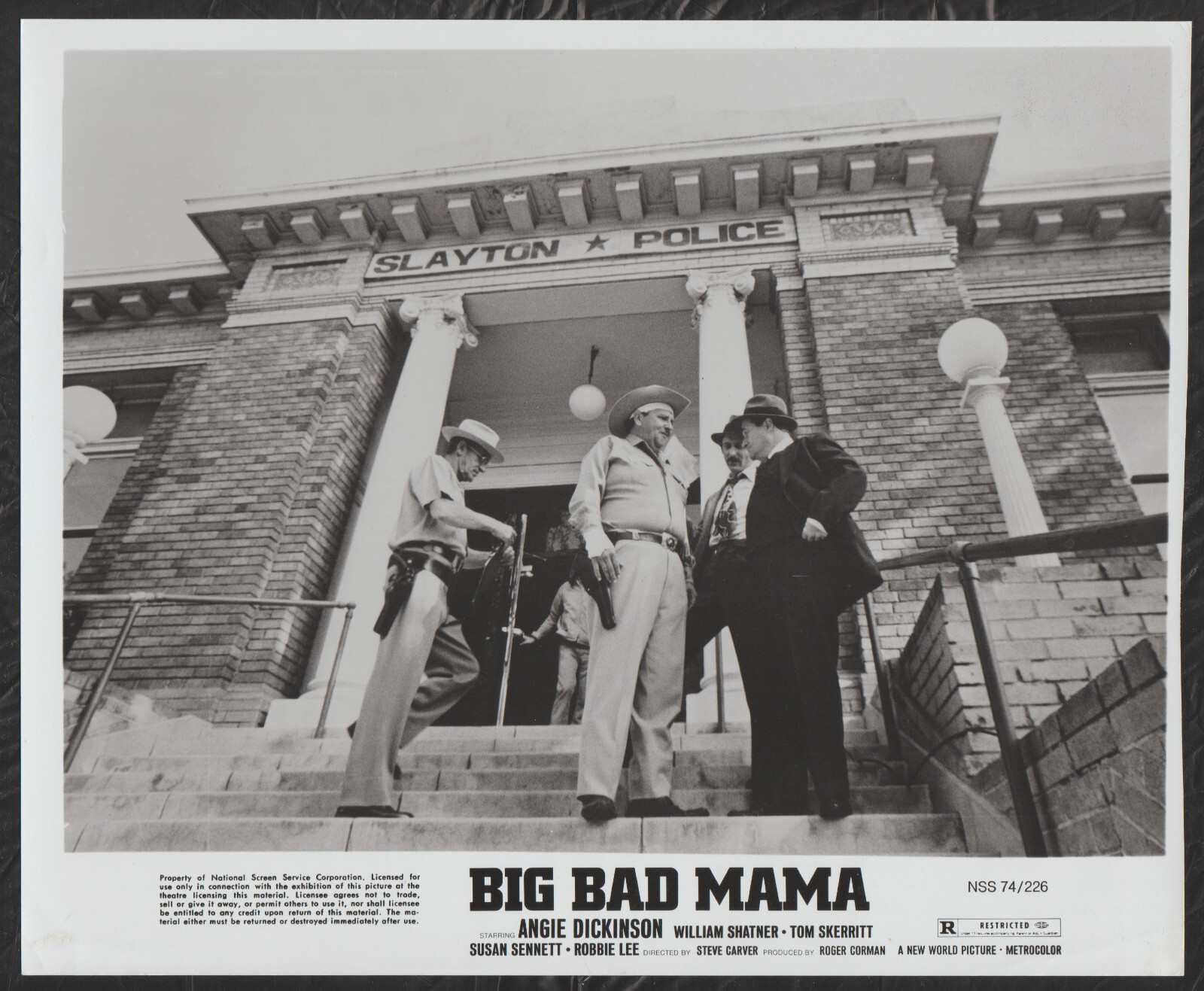 Big Bad Mama ’74 SHERIFF RALPH JAMES SLAYTON POLICE | eBay