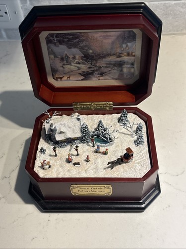 Thomas Kinkade’s Holiday Merriment Music Box | eBay