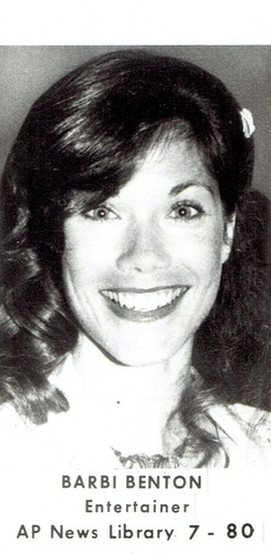 1980 Vintage Photo Playboy model and actress Barbi Benton poses for ...