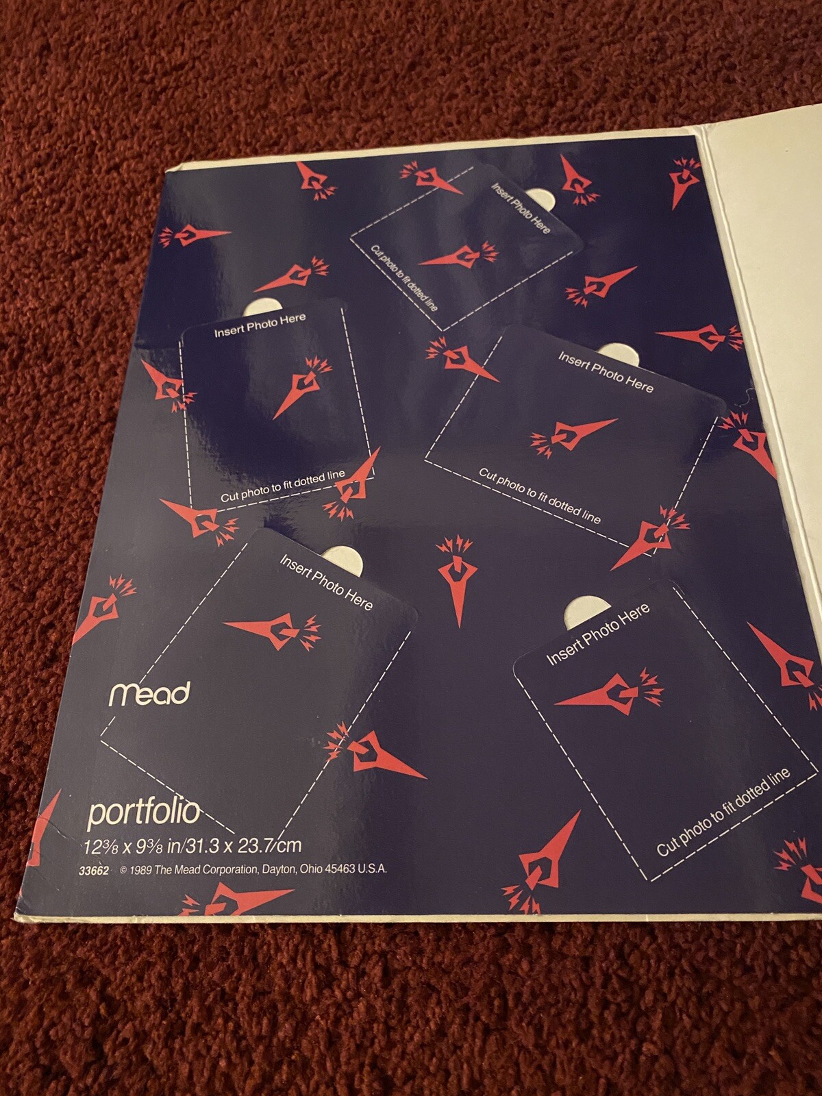 Vtg 80s Mead Portfolio Photo Folders Super Shots Notebook Trapper ...