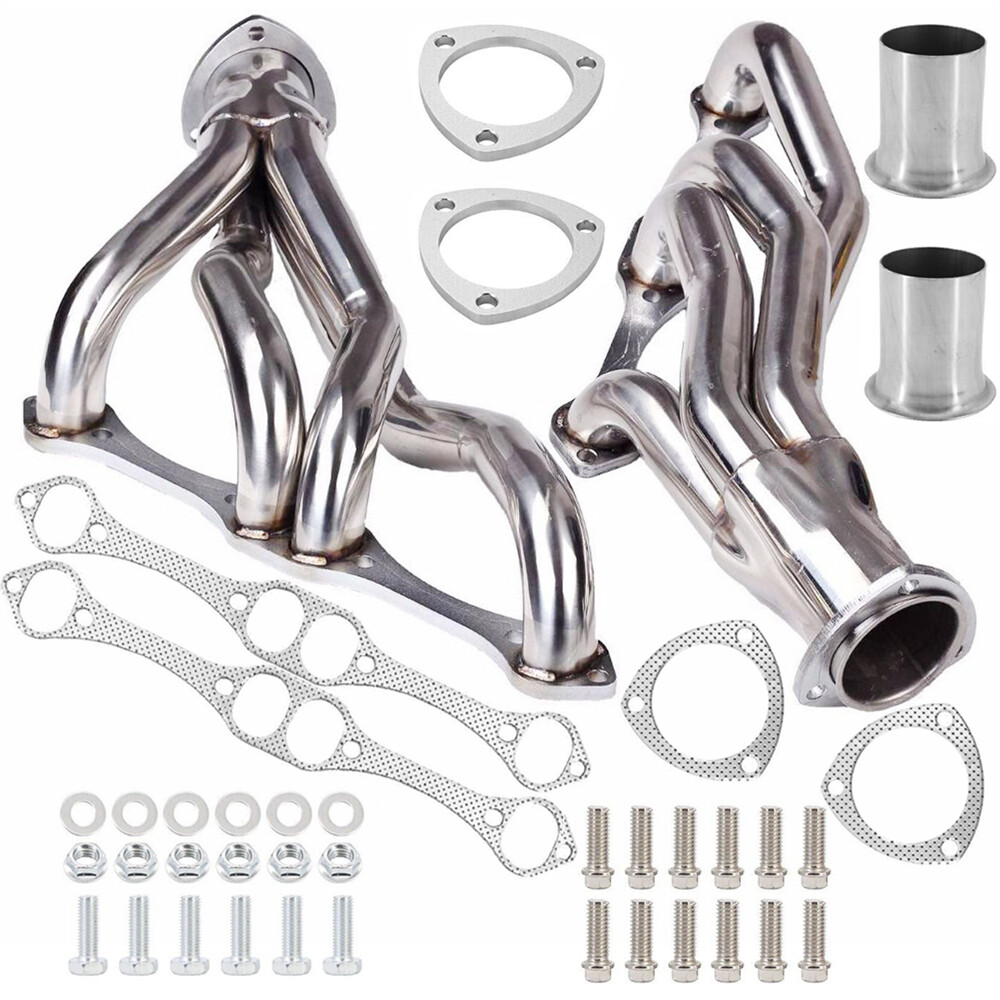 Stainless Steel Headers For Chevy Small Block SB V8 262 265 283 305 327 ...