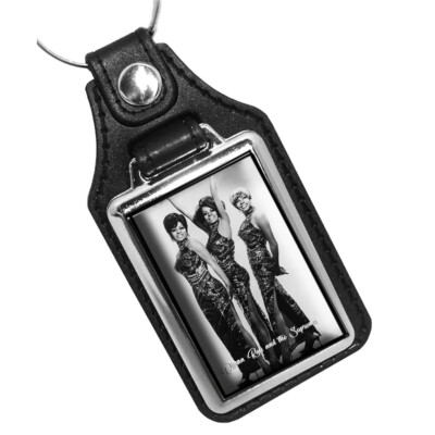 Diana Ross and the Supremes 1960's Motown Group Design Faux Leather Key ...