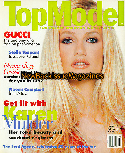 Top Model 1/97,Karen Mulder,Stella Tennant,January 1997,*BRAND NEW ...