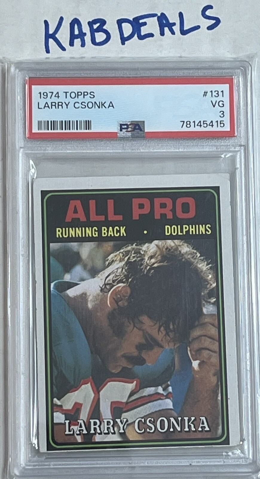 1974 Topps - #131 Larry Csonka for sale online | eBay