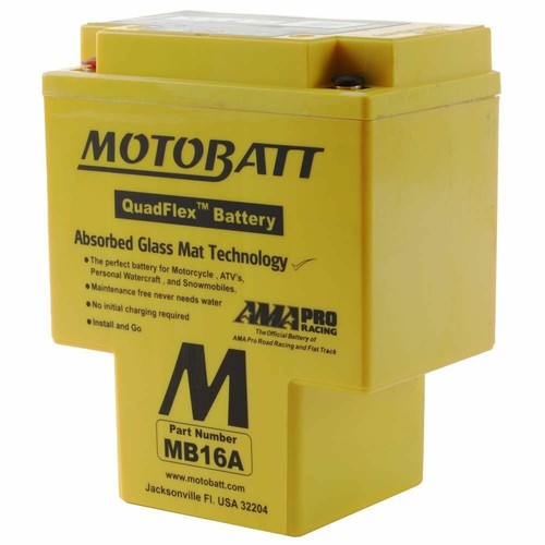 MB16A MOTOBATT QUADFLEX 12V BATTERY *4 | eBay