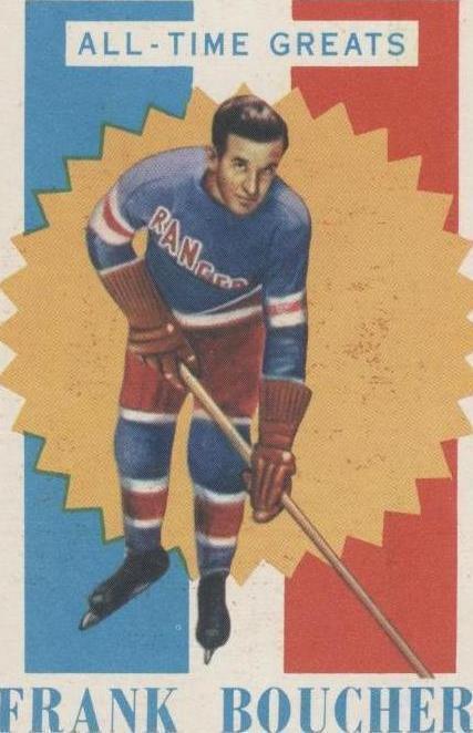 1960-61 Topps - Frank Boucher #29 (RC) for sale online | eBay